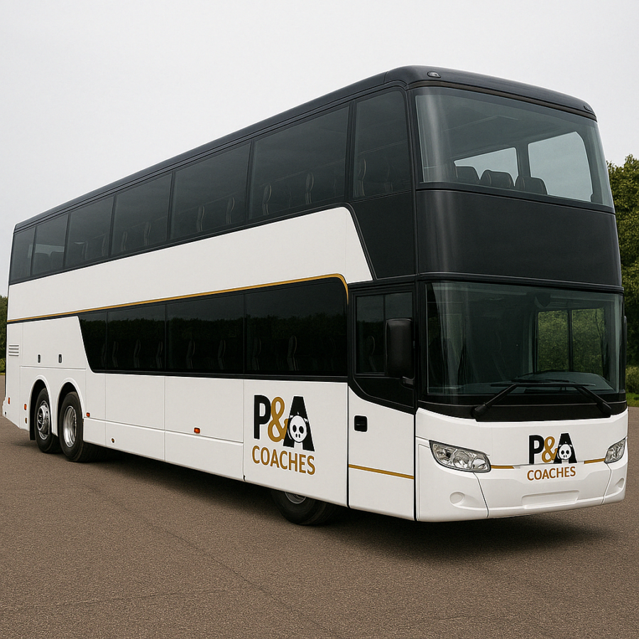 Large Coach Hire | 70-Seat Coach Hire | Panda Coaches